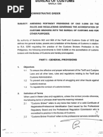 Cao-01-2019 Post Clearance Audit and Prior Disclosure Program | PDF