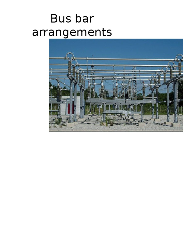 busbar | Electrical Substation | Power Engineering