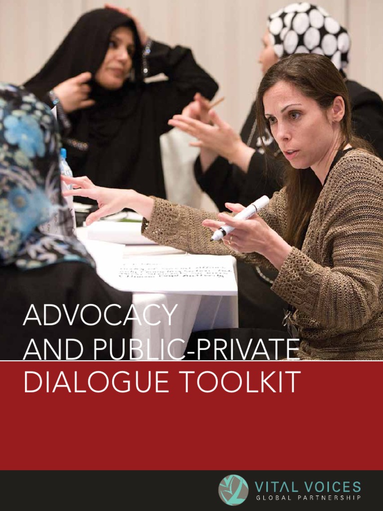 Advocacy & Public Private Dialogue Toolkit English | PDF | Stakeholder ...