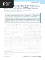 DOH National TB Control Program - Philippines | PDF | Tuberculosis ...