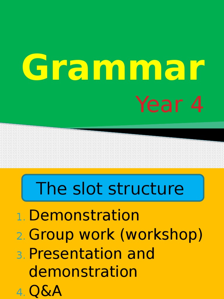 Grammar: Year 4 | PDF | Grammatical Number | Noun