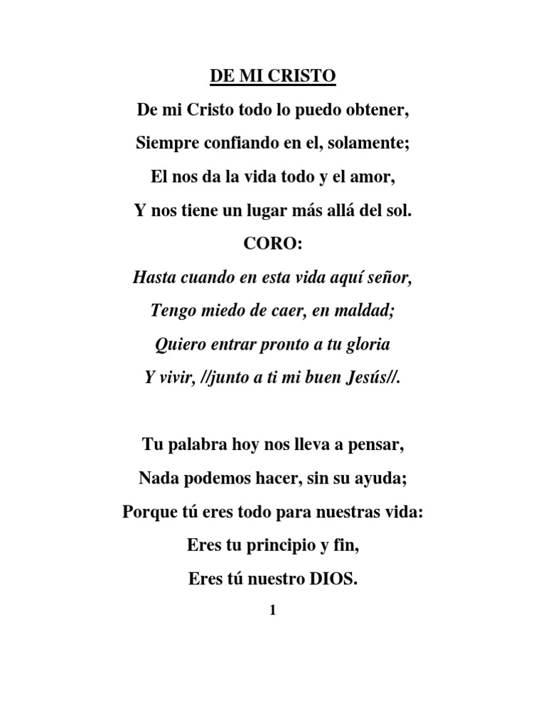 alabanzas cristianas