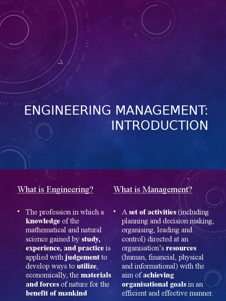 Engineering Management | PDF | Heuristic | Engineering