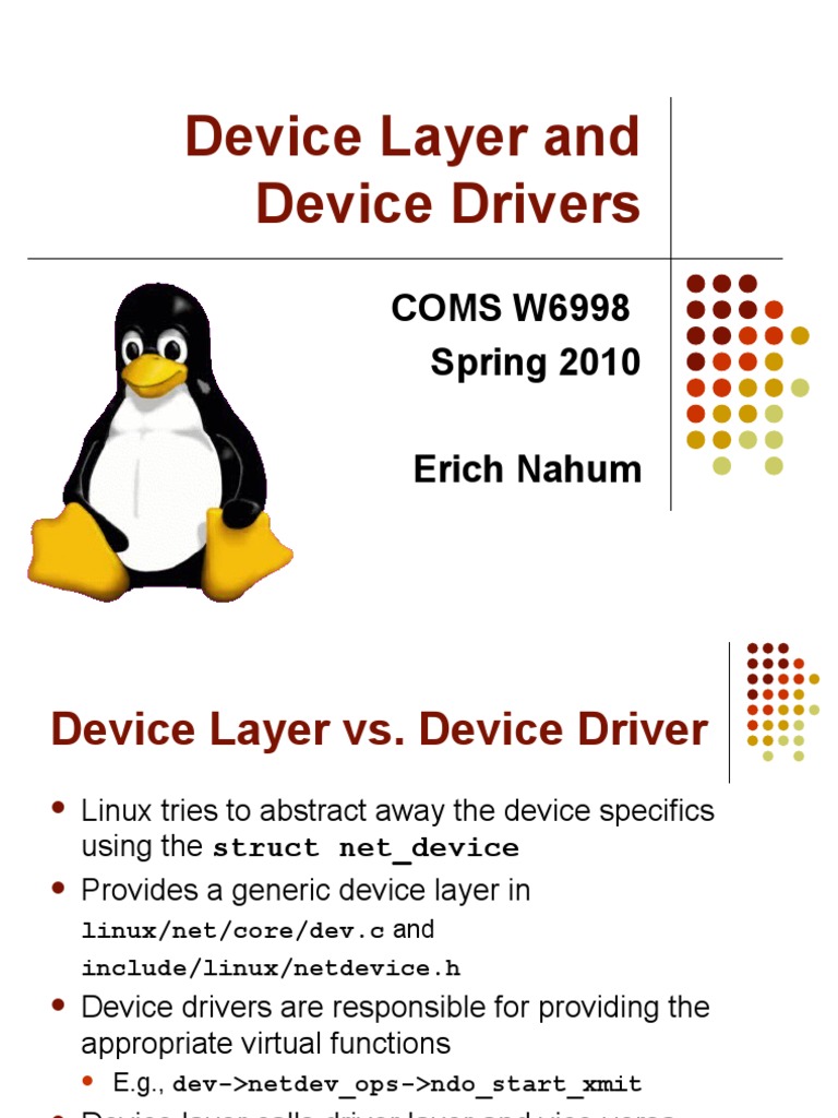 Device Layer | PDF