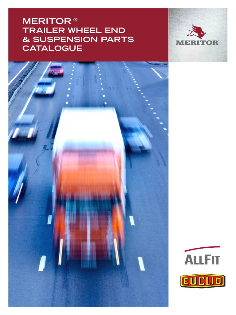 Meritor Trailer and Suspension Parts - CATALOGO | PDF | Business ...
