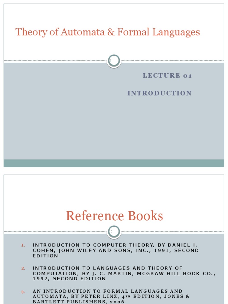 Theory of Automata | Download Free PDF | String (Computer Science) | Language Mechanics