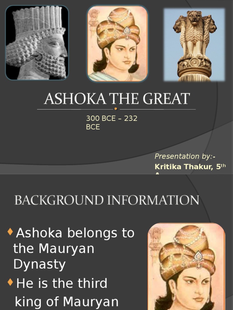 Ashoka - The Great | PDF | Ashoka | Religious Comparison
