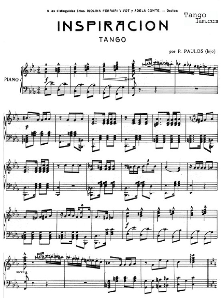 Inspiracion Tango Unknown 2 Pugliese | PDF