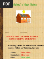 ASHRAE - Gains - Calculation - Tables | PDF