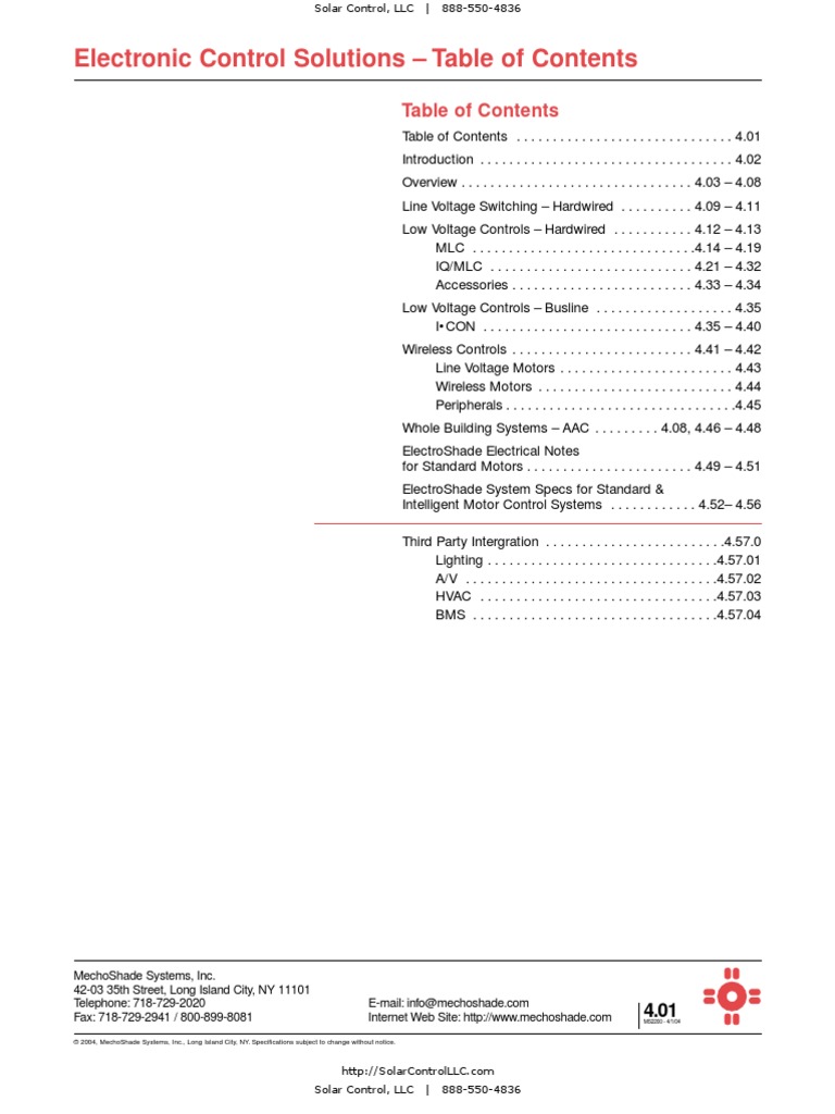 Section 4 Controls | PDF | Automation | Switch