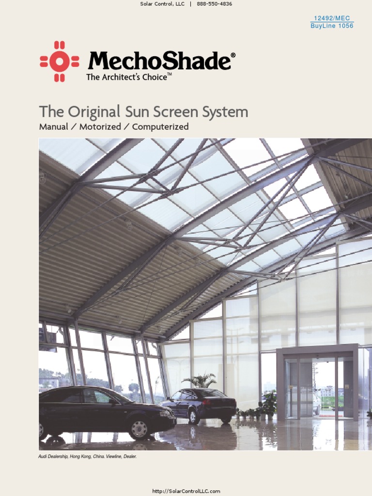 Mechoshade Sweets Brochure | Window