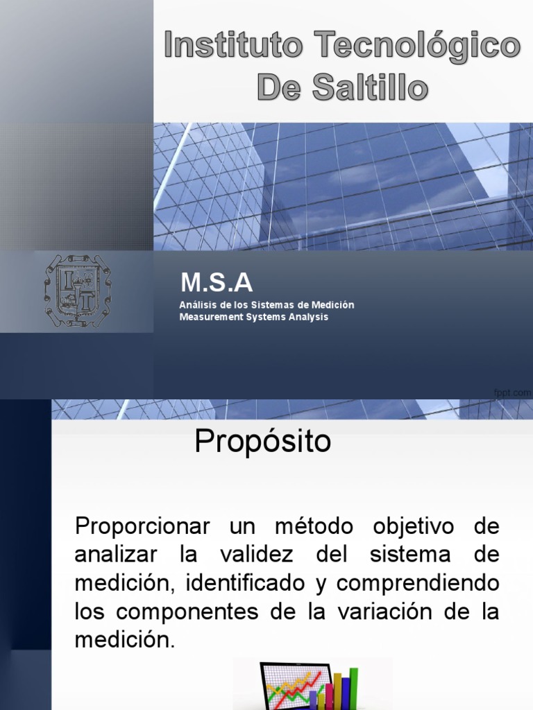Msa Aiag | PDF | Medición | Toma de decisiones