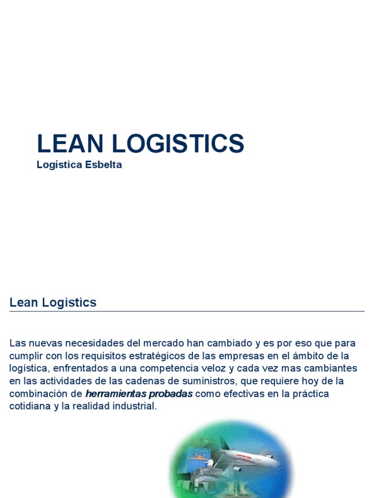 Logística Lean: Optimización y Eficiencia | PDF | Logística | Transporte