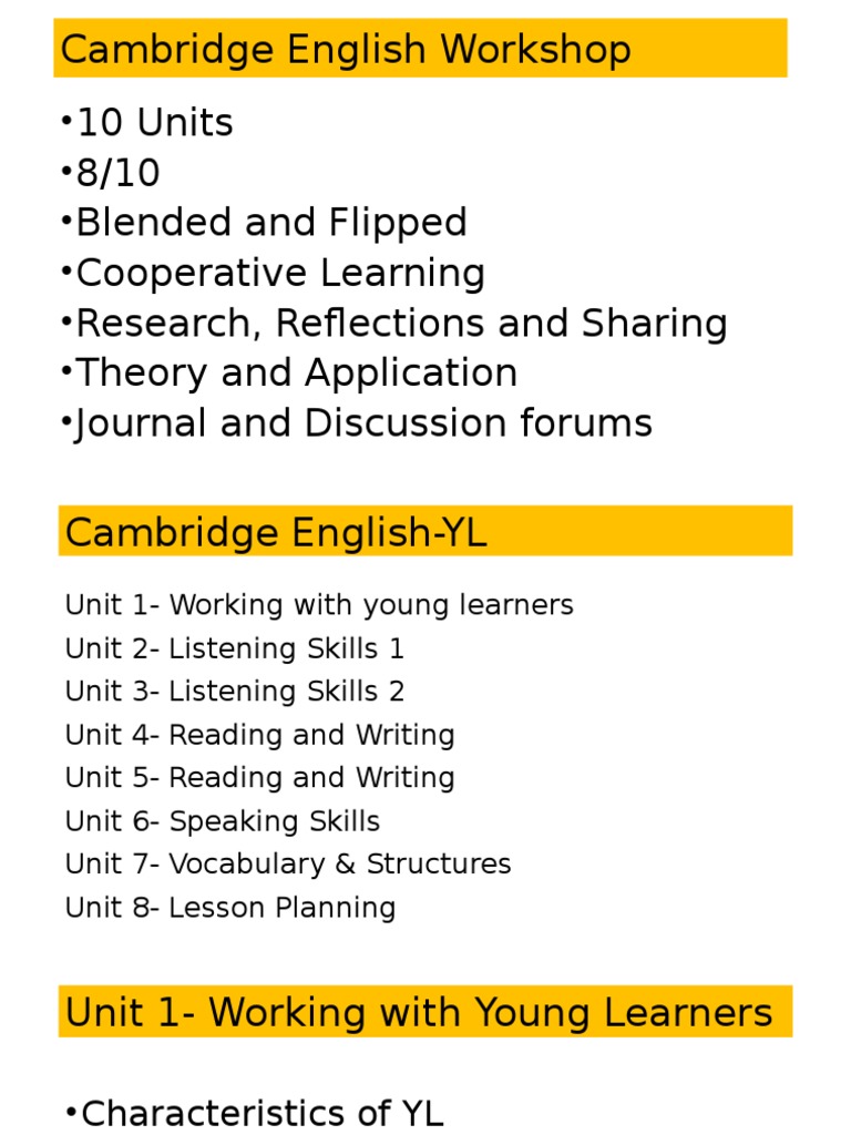 Cambridge English YL | PDF