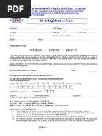Mpira Connect Football Registration Form | PDF
