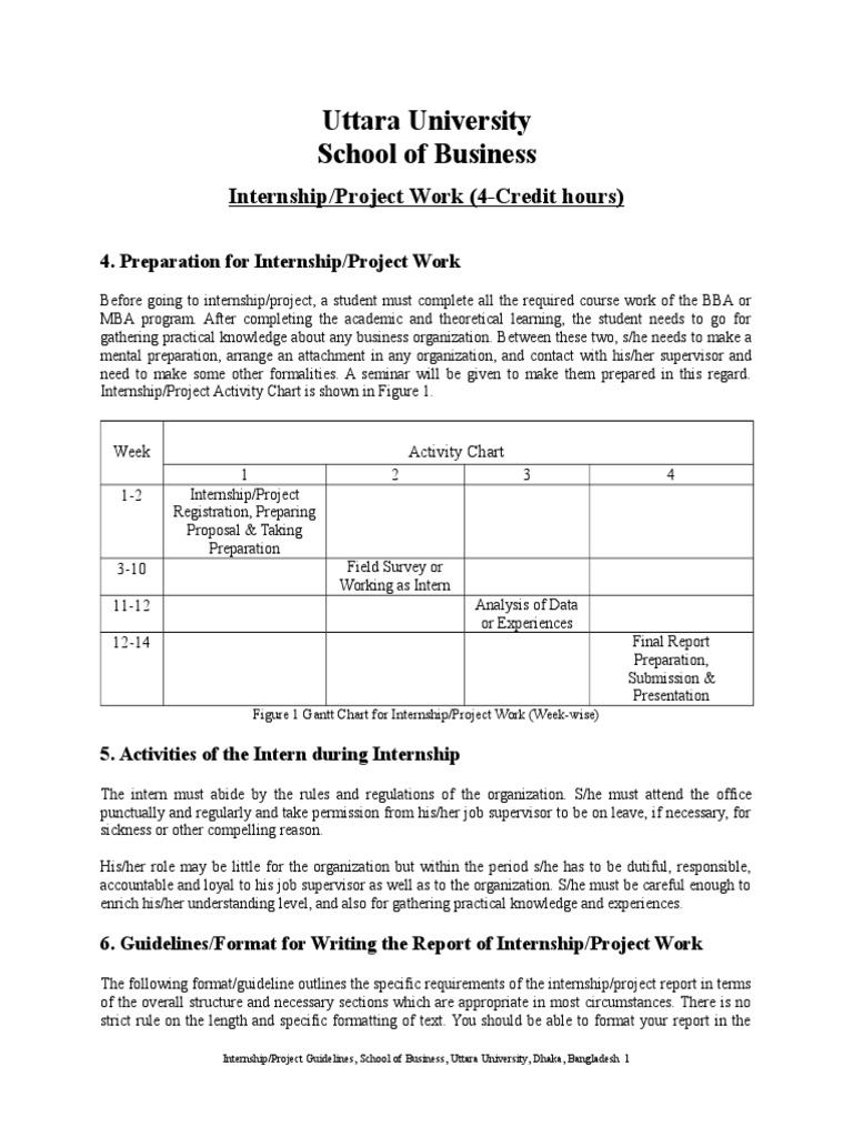 Internship Guidelines for Students | PDF | Internship | Job Hunting