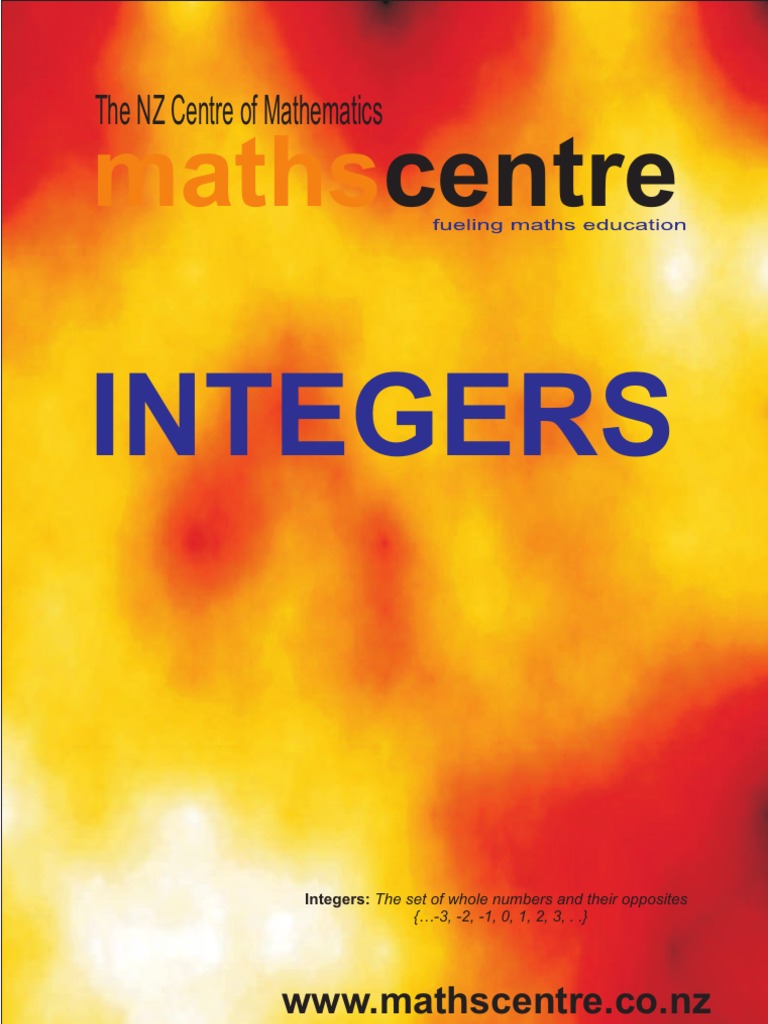 Integers Workbook | PDF | Space Shuttle | Space Shuttle Solid Rocket ...