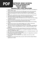 Zimsec A Level African History Notes | PDF | Science