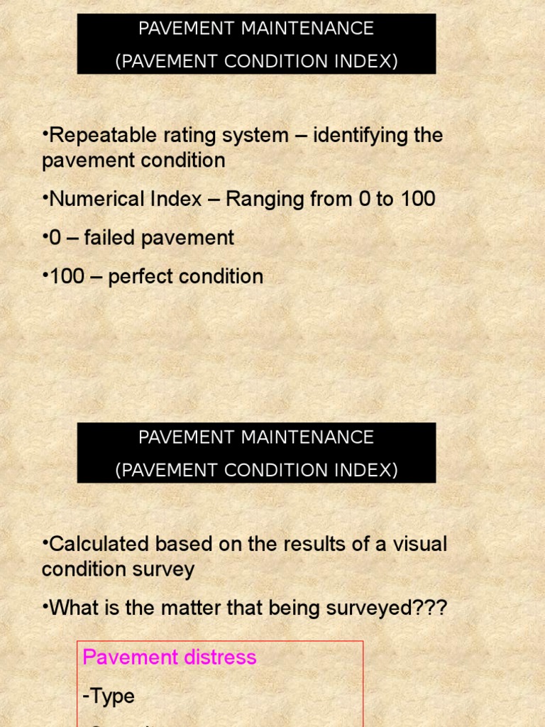 PCI Method Uthm | PDF