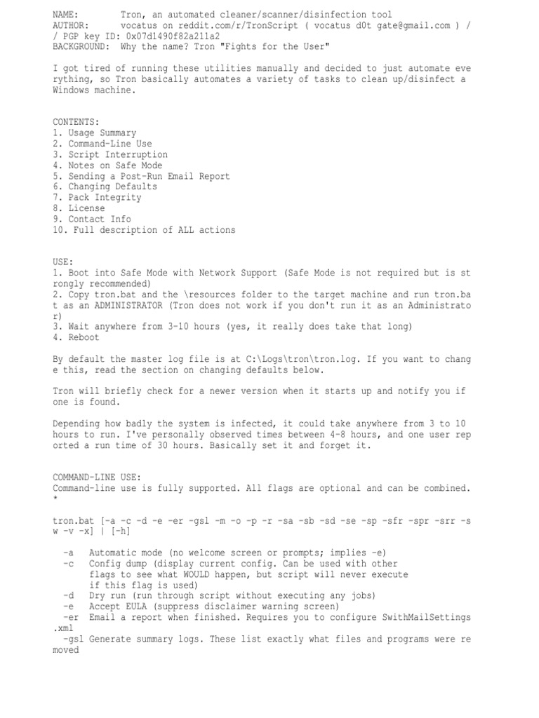 Instructions - Yes Actually Read Them | PDF | Windows Registry ...
