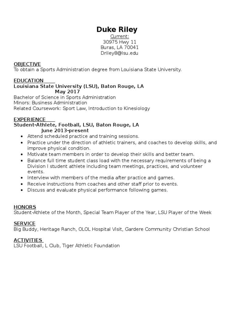 Duke Riley Resume Final | PDF