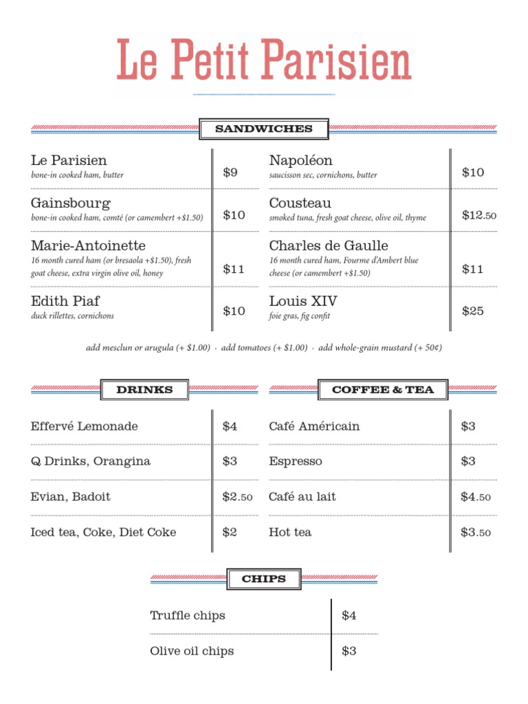 Menu5 Plain | PDF