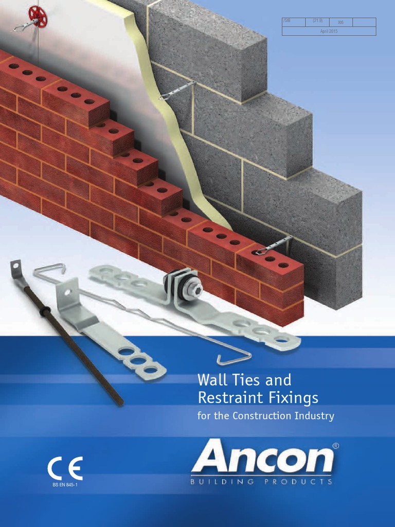 Ancon Wall Ties & Restraint Fixings | Masonry | Screw