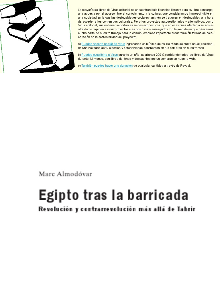 Egipto Tras La Barricada | PDF | Consenso de Washington | Egipto