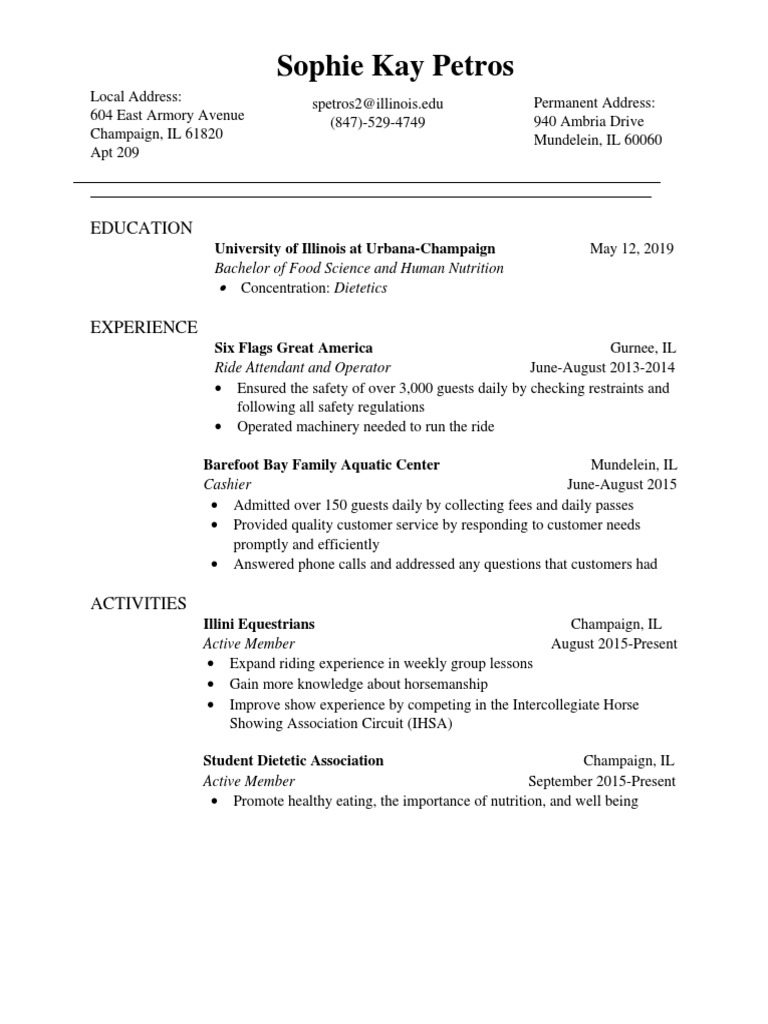 Final Resume | PDF