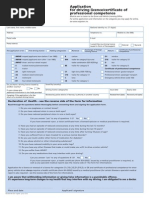 Guyana Driver License Application Form | PDF | Driver's License | Transport