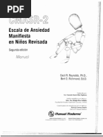 CMAS-R. Manual - PDF Versión 1 | PDF