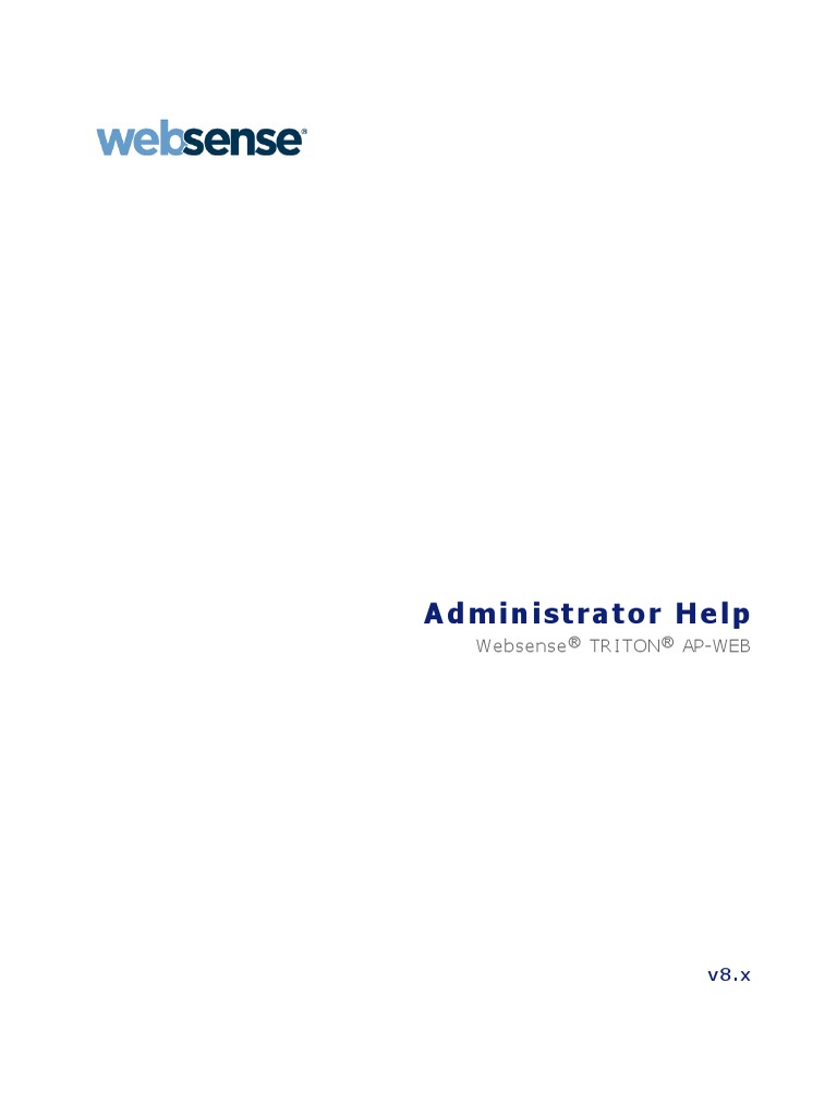 Websense v80 Web Administrator Help | PDF | Public Key Certificate ...