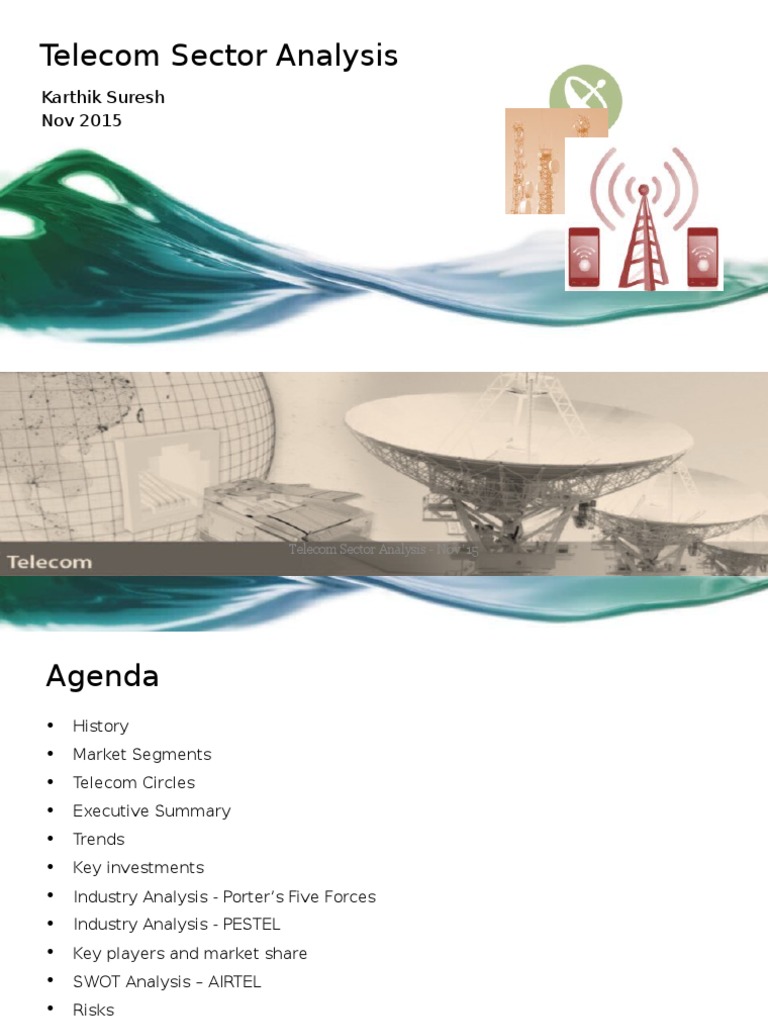 Telecom Sector Analysis | PDF | Mergers And Acquisitions | 3 G
