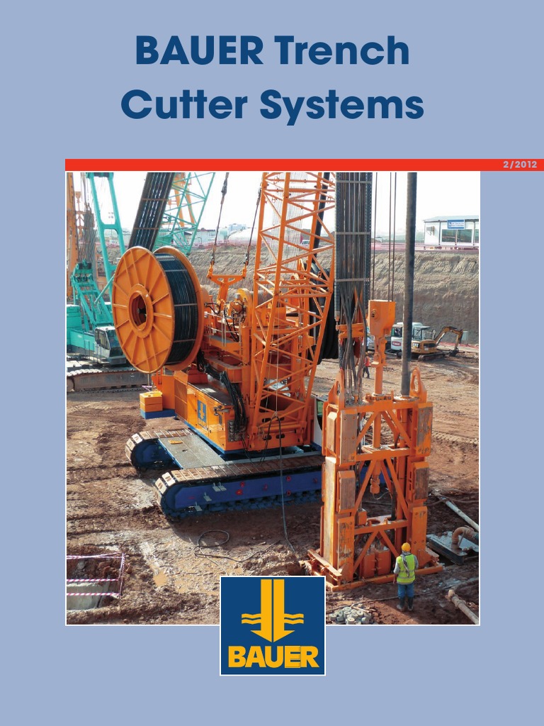 BAUER Trench Cutter Systems - 905-679-2!02!12 | PDF | Transmission ...