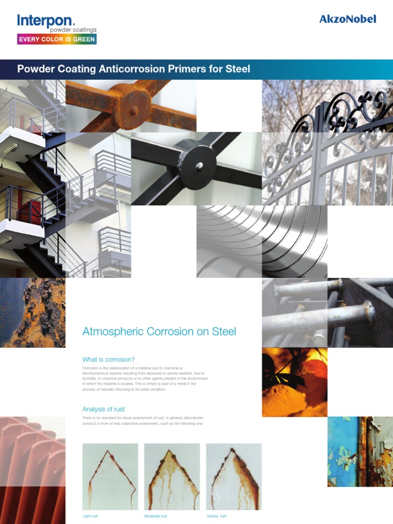 Interpon Anticorrosion Primers Brochure - Uk | PDF | Rust | Corrosion