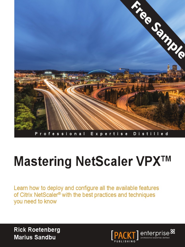 Mastering Netscaler VPX TM - Sample Chapter | PDF | Radius | Load Balancing (Computing)