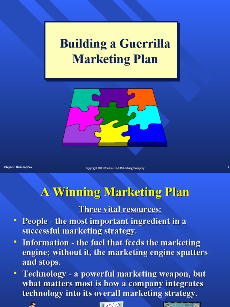 Building A Guerrilla Marketing Plan Building A Guerrilla Marketing Plan ...