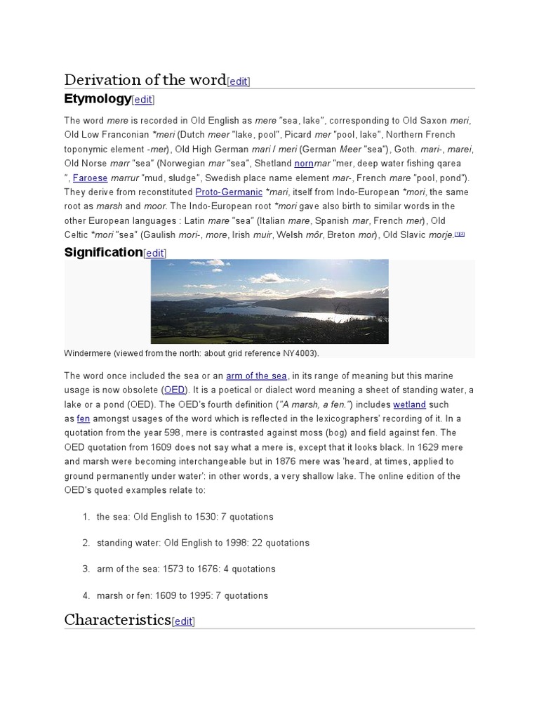 Derivation of The Word: Etymology | PDF | Languages | Language Arts ...