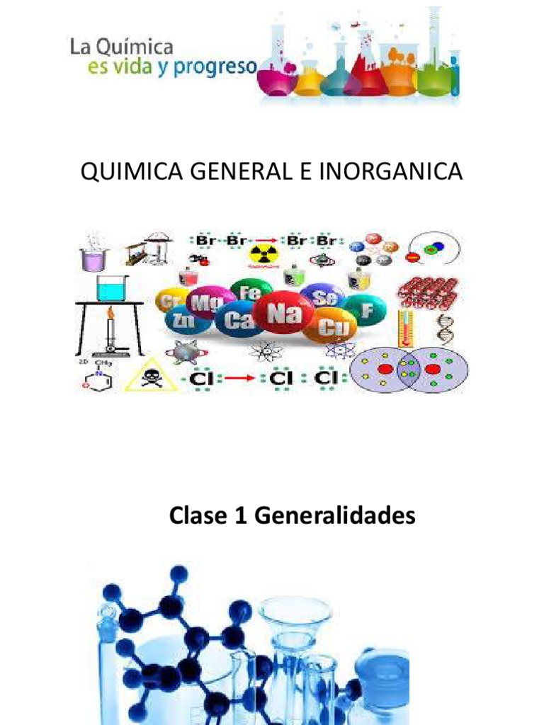 Quimica General e Inorganica Clase 1-2 PDF | PDF | Celsius | Fahrenheit