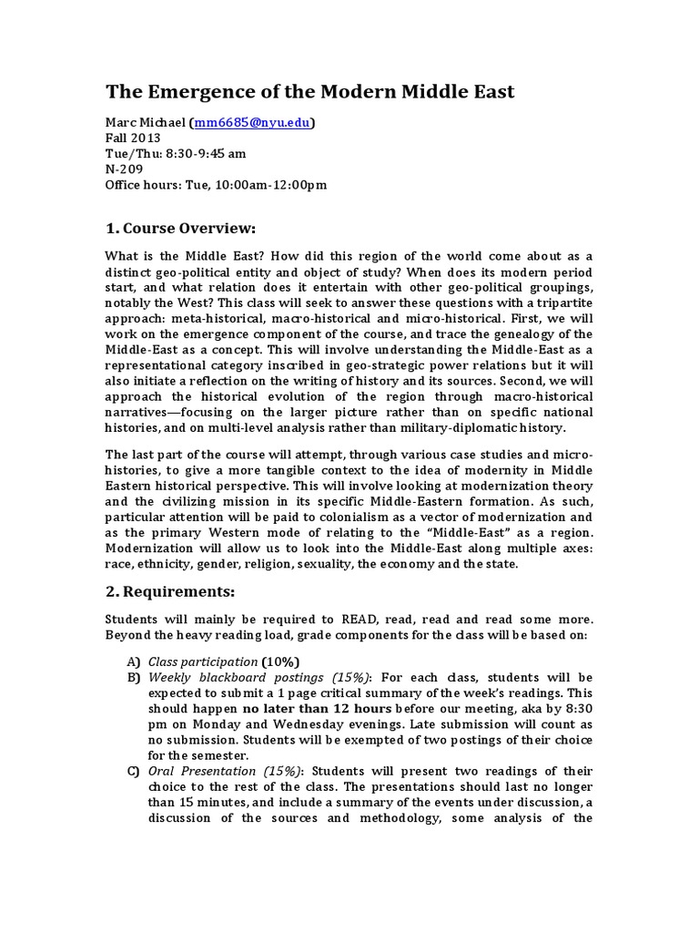 The Emergence of The Modern Middle East PDF | PDF | Modernization ...