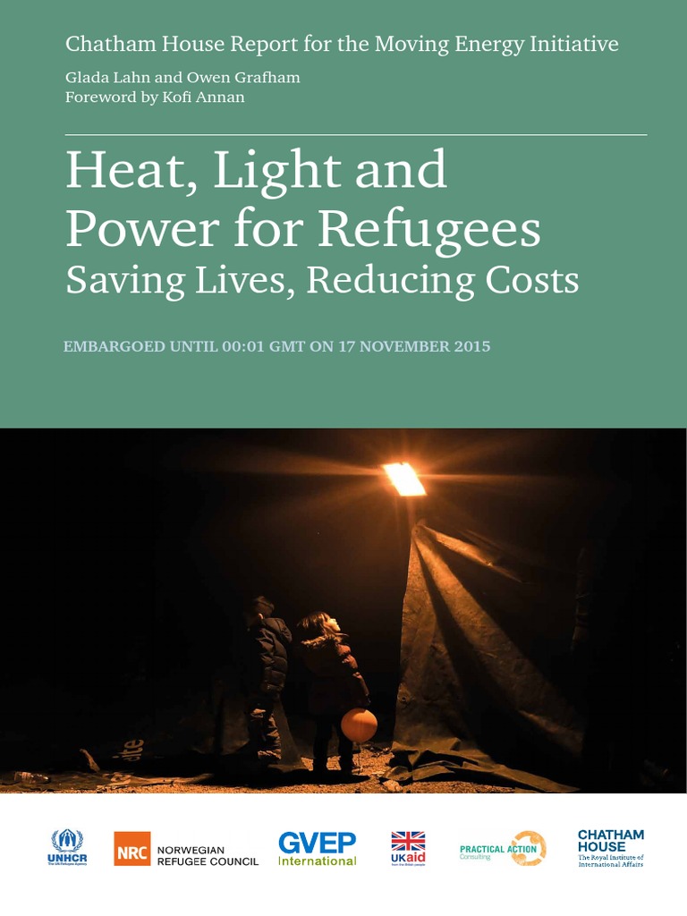 Heat Light Power Refugees Me | PDF | United Nations High Commissioner ...