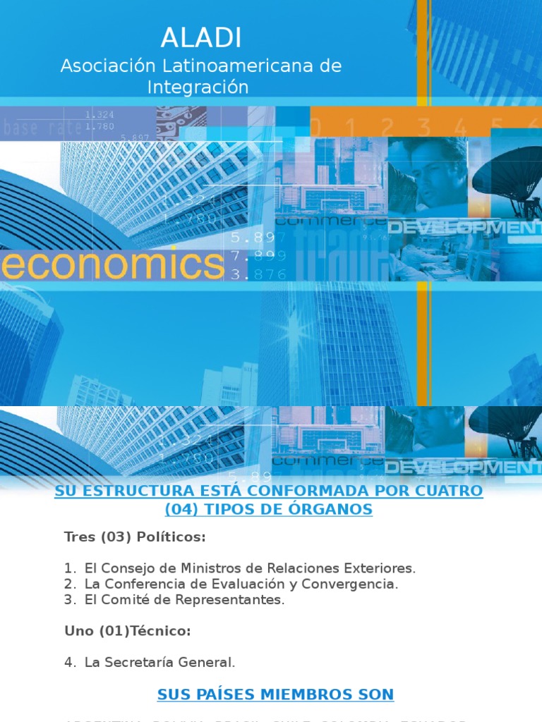 ALADI Asociación Latinoamericana de Integración | PDF | Gobierno ...