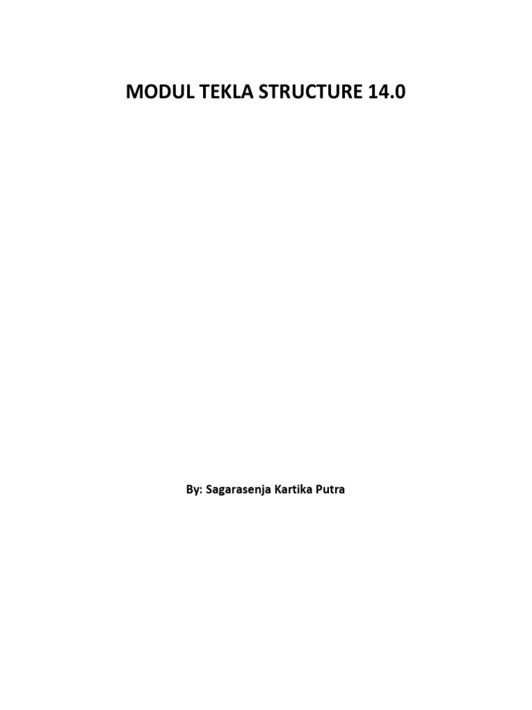 Modul Software Tekla PDF | PDF