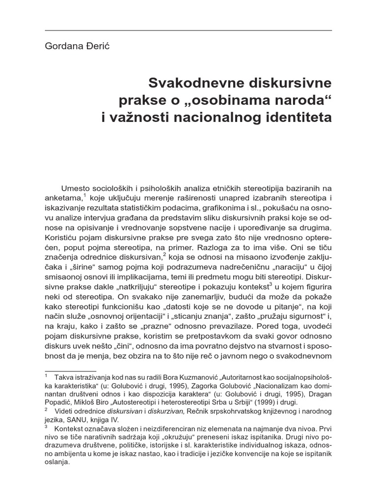 Gordana Đerić | PDF