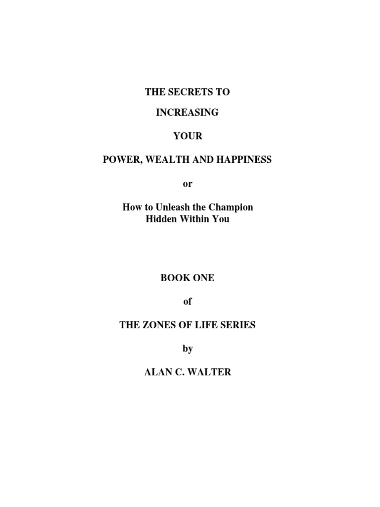 The Secrets Book | PDF | Imagination | Mind