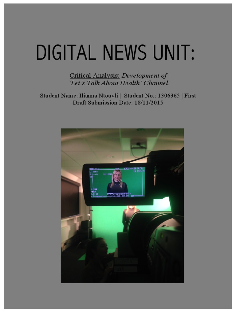 Digital News Crit. Analysis | PDF