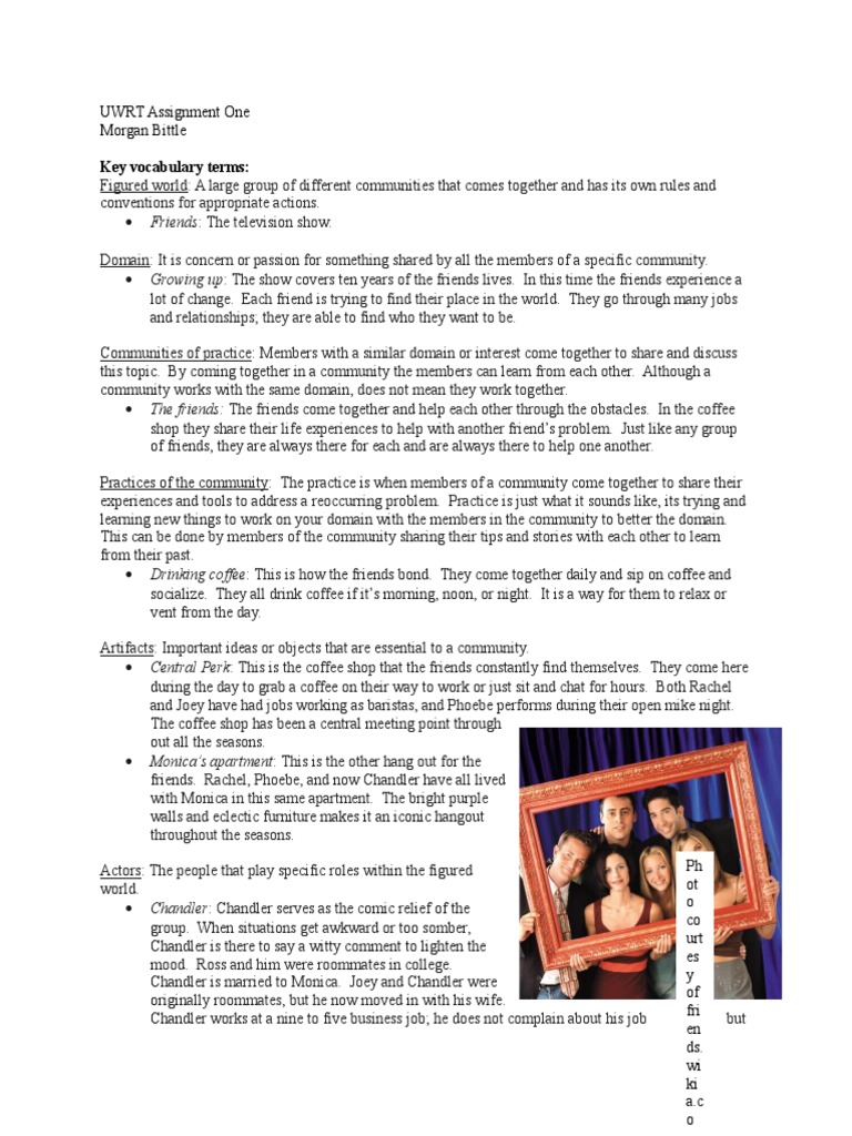 Revised Assignment One | PDF | Friends | Leisure