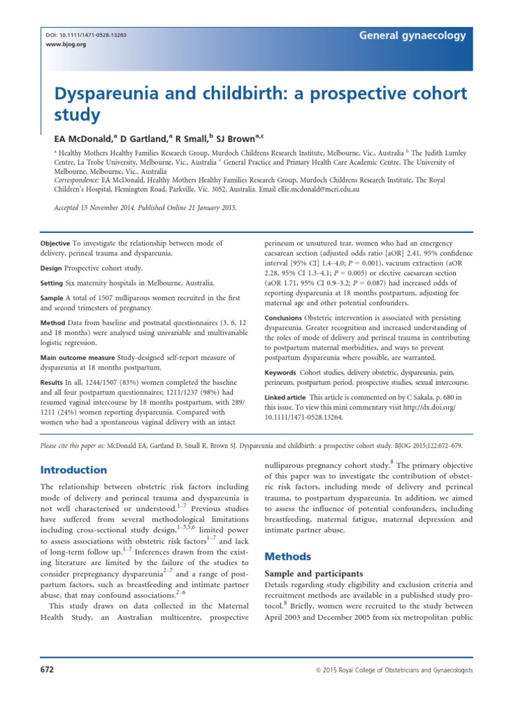 McDonald Et Al-2015-BJOG- An International Journal of Obstetrics ...
