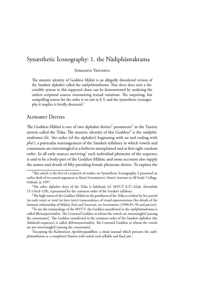 Synaesthetic Iconography | PDF | Linguistics | Religion And Belief