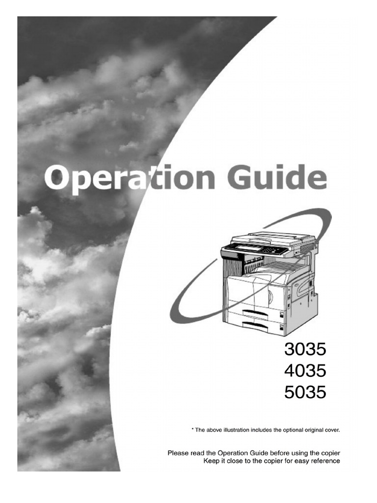 Kyocera KM-5035 - 3035 - 4035 - 5035 Operation Guide Rev-6 PDF | PDF